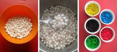 Tapioca Pearls: a unique sensory play material for kids of all ages