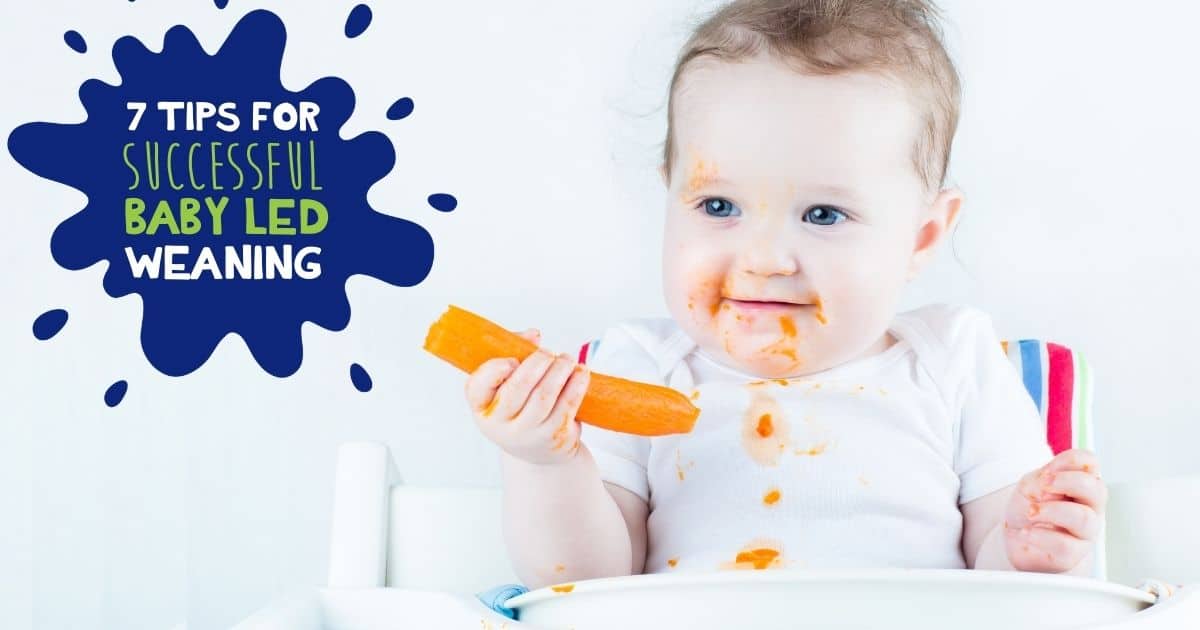 Baby Led Weaning - what to expect and 7 tips for success