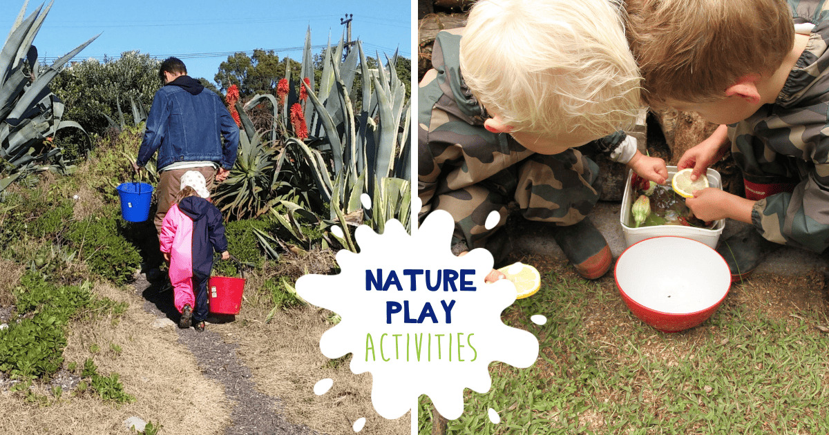 7 Nature Play Activities for Younger Kids