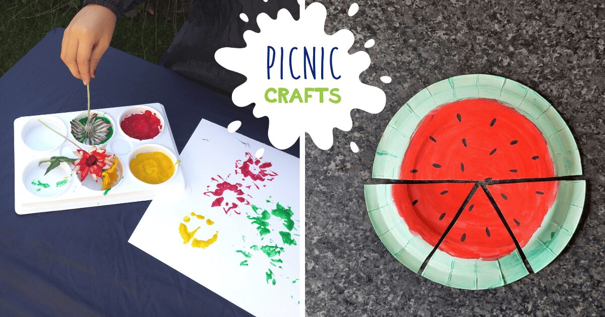 8 Picnic Crafts for Preschoolers